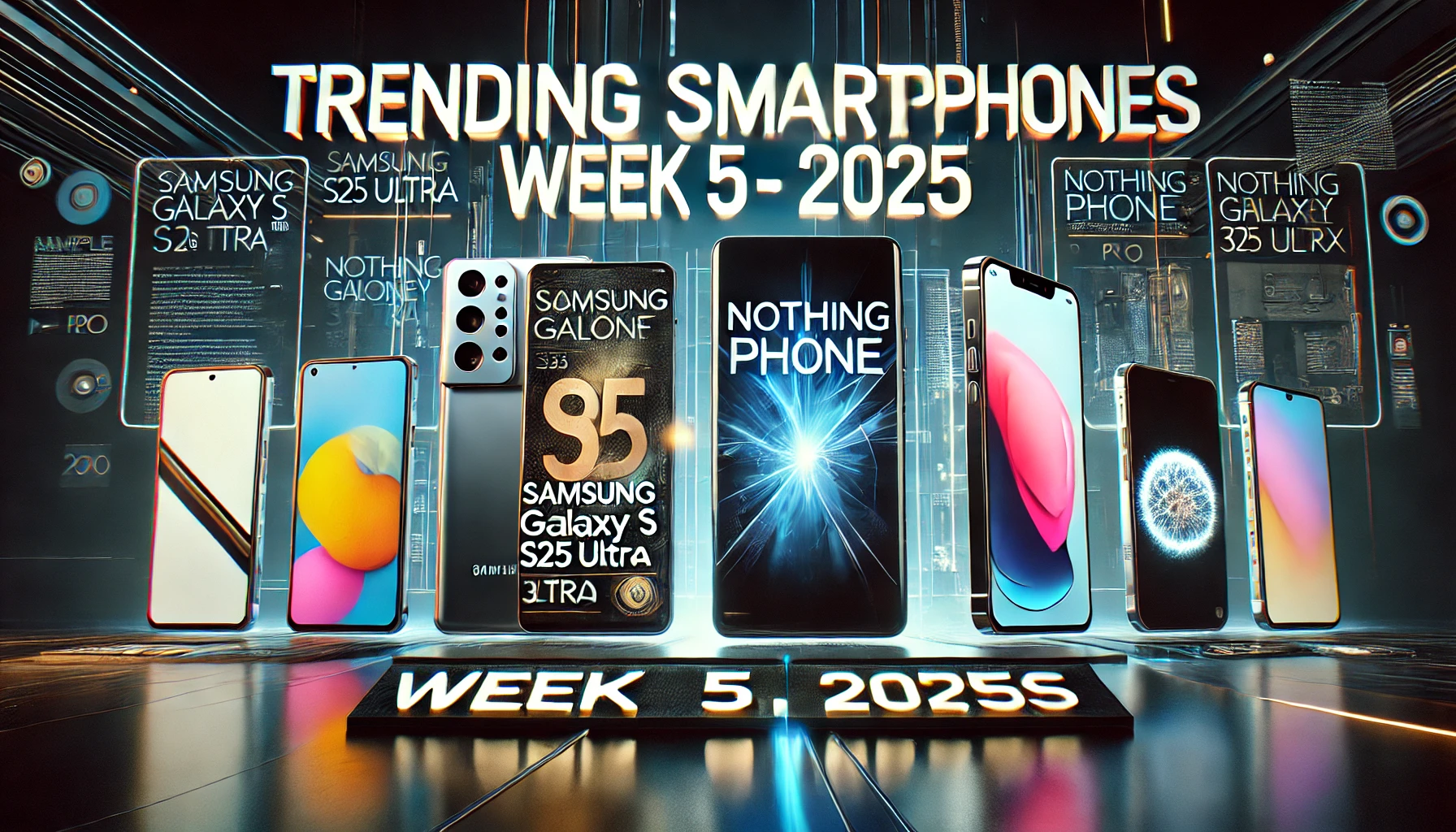 Trending Smartphones Week 5 2025: Top 10 Hottest Picks