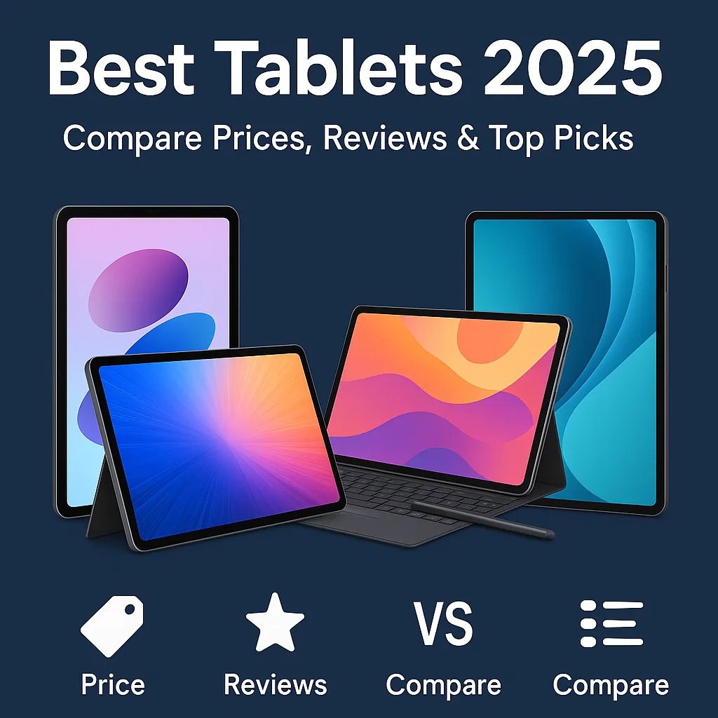 Best Tablets 2025 – Compare Prices, Reviews & Top Picks