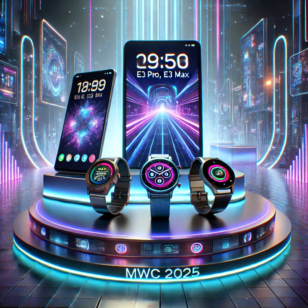 Doogee Tab E3 & Smartwatches Unveiled at MWC 2025