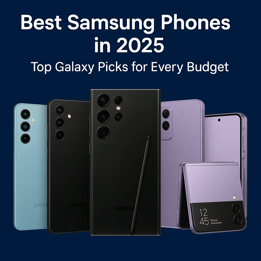 Best Samsung Phones in 2025 – Budget to Flagship Galaxy Picks