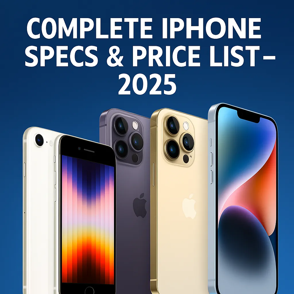 Latest iPhone Price List Philippines 2025 | Specs, Deals & Features