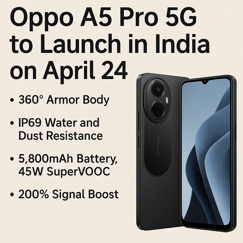 Oppo A5 Pro 5G India Launch – Specs, Price & PH Release