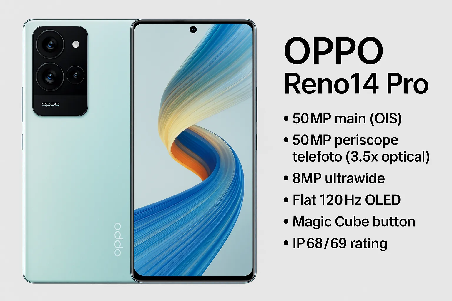 Oppo Reno14 Pro Render and Specs Leak – New Features Inside