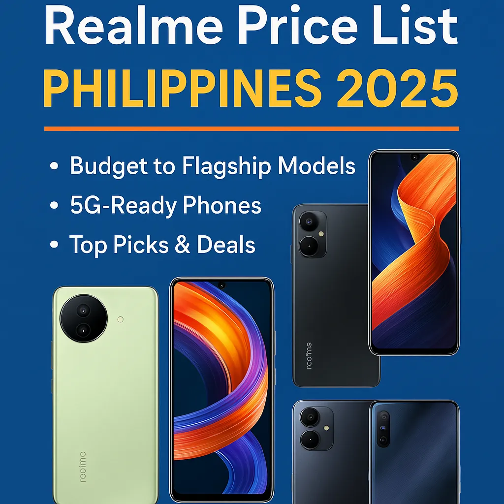 Latest Realme Price List Philippines 2025 | Affordable Phones