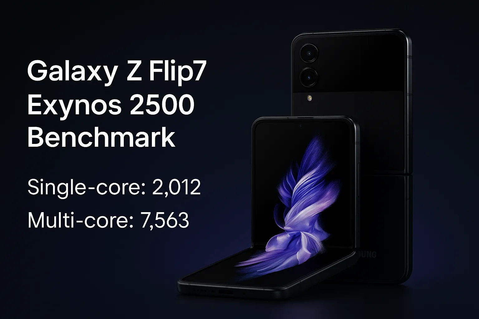 Galaxy Z Flip7 Exynos 2500 Benchmark: Early Scores Revealed