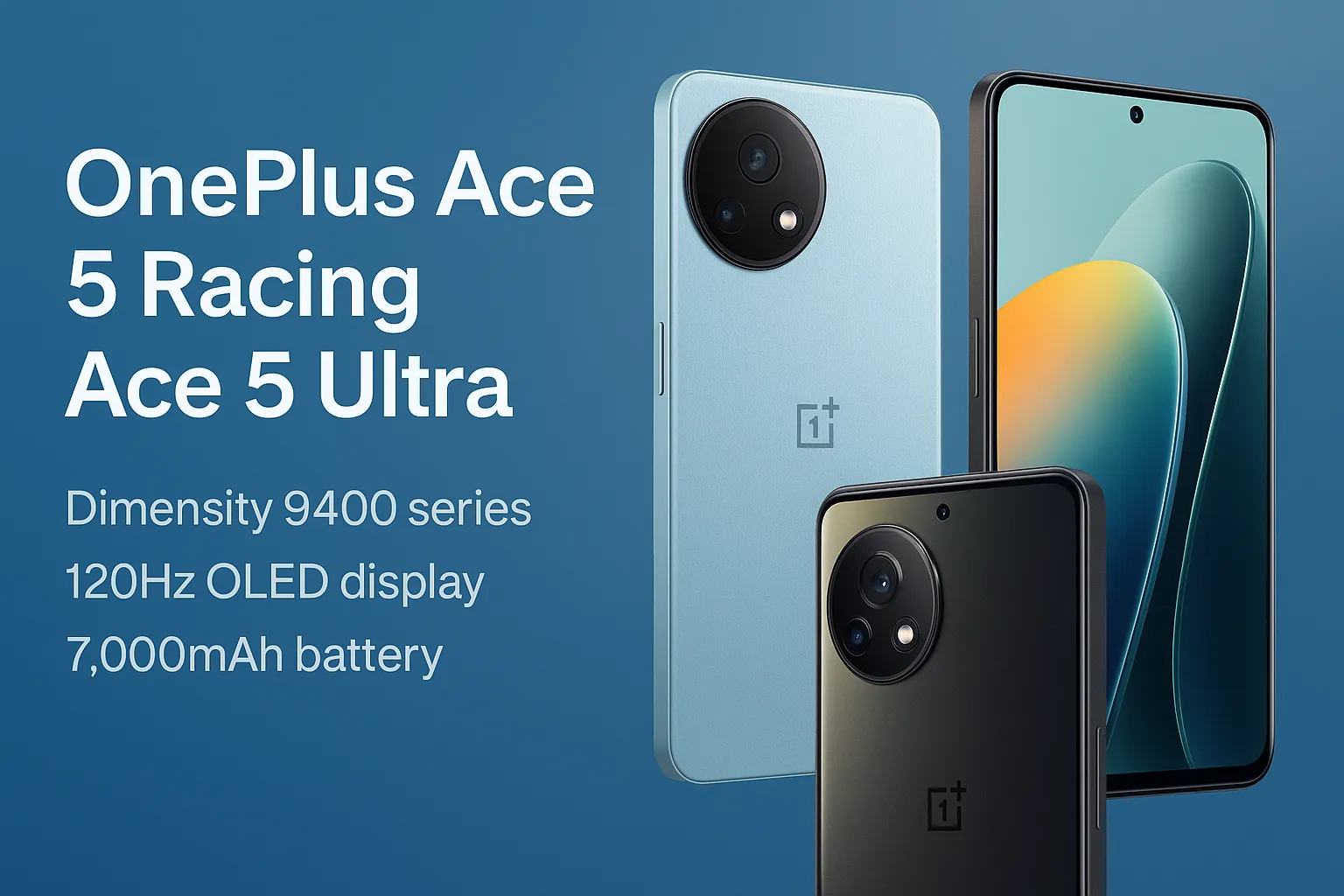 OnePlus Ace 5 Racing and Ace 5 Ultra Launch – Key Specs