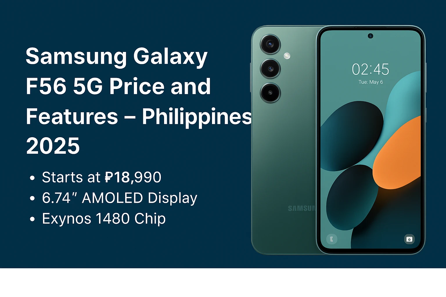 Samsung Galaxy F56 5G Price in the Philippines – 2025 Update
