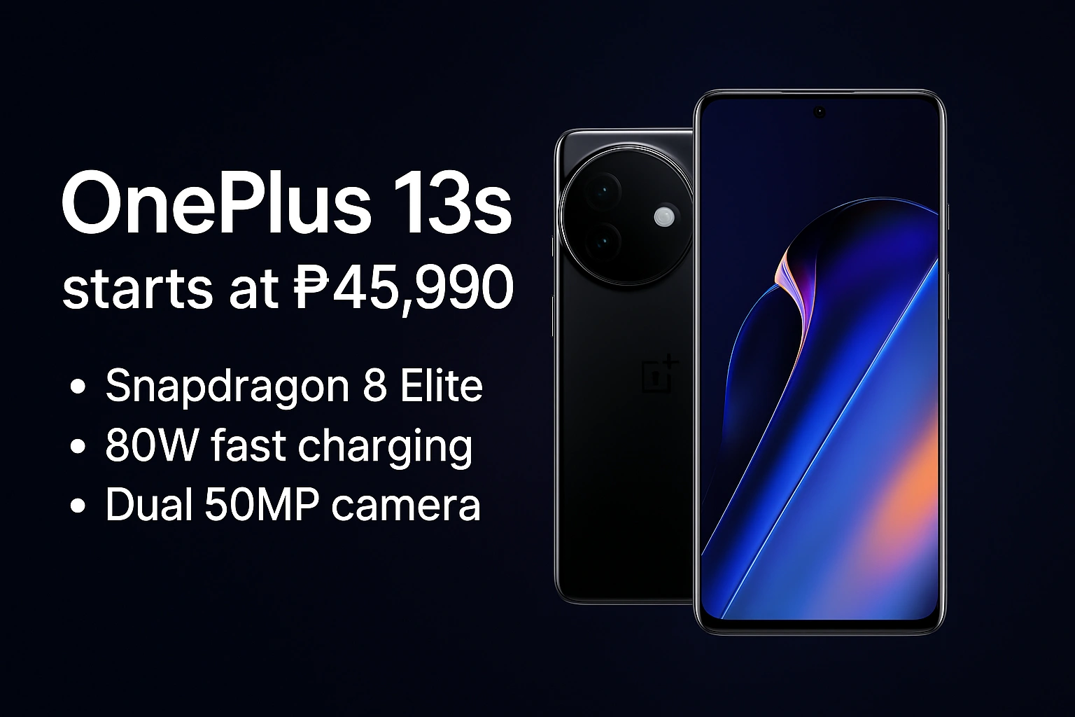 OnePlus 13s Price in the Philippines (2025) & Release Date