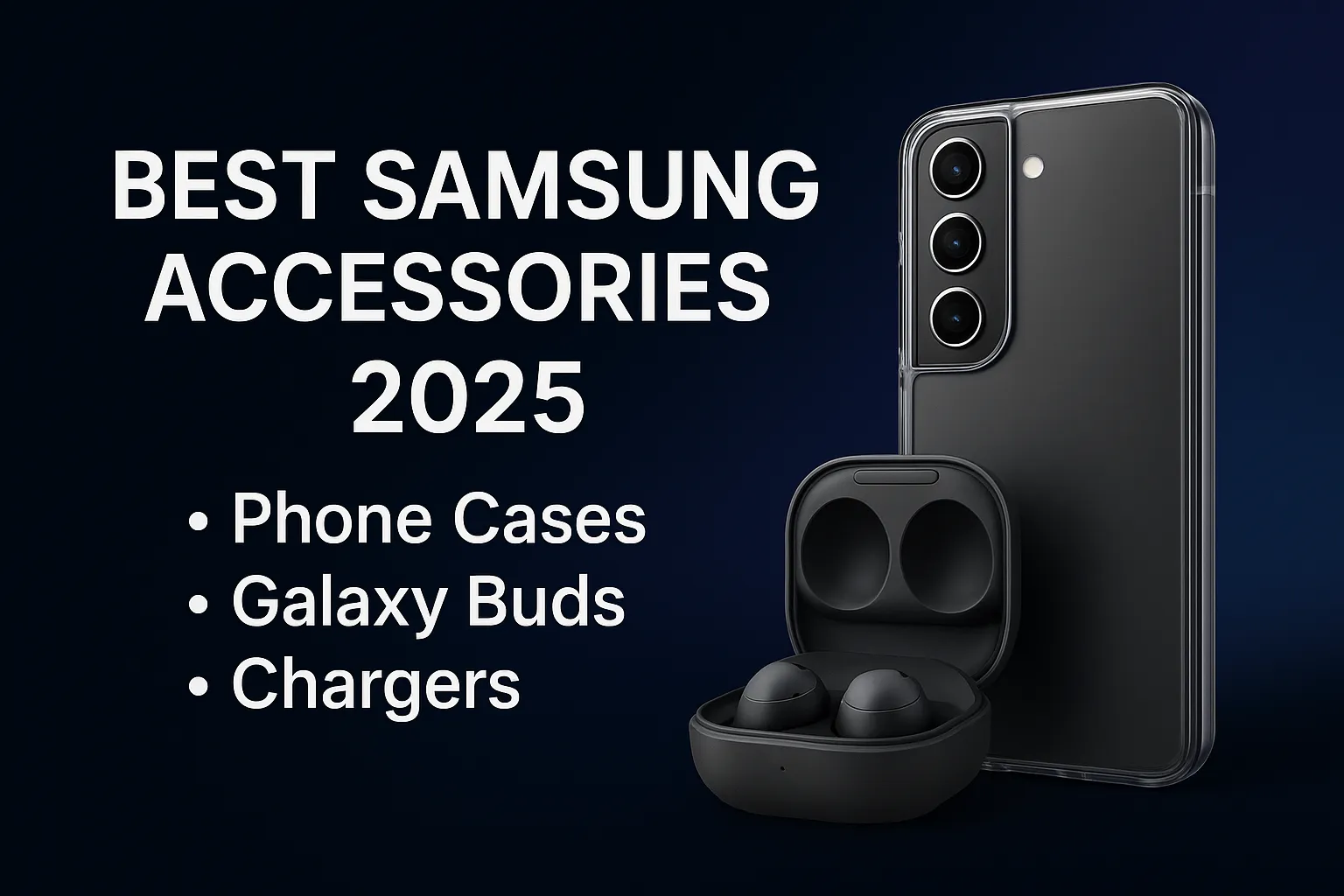 Best Samsung Accessories 2025 – Cases, Buds & Chargers