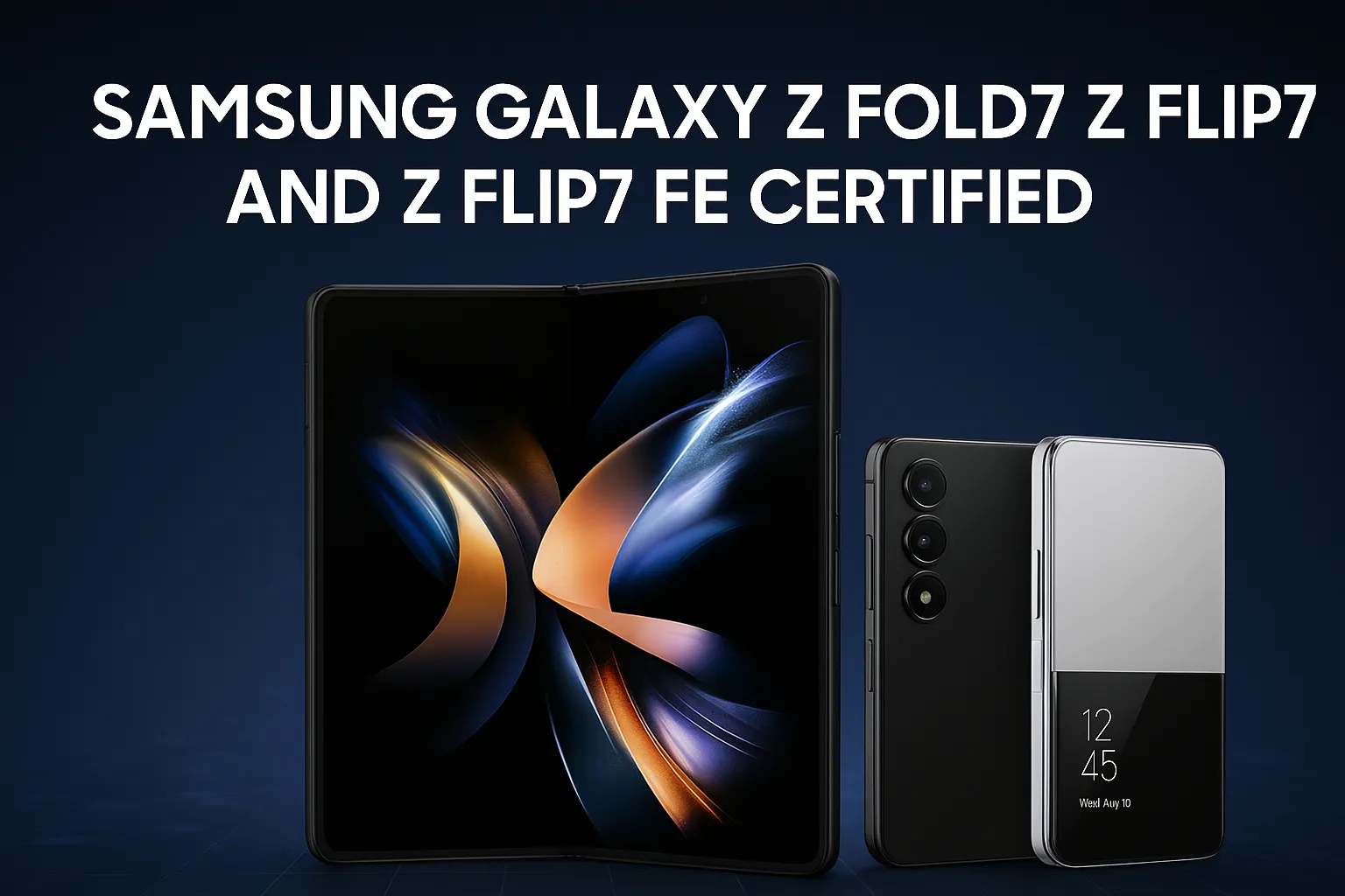 Samsung Galaxy Z Fold7 Z Flip7 Z Flip7 FE Certified in Indonesia