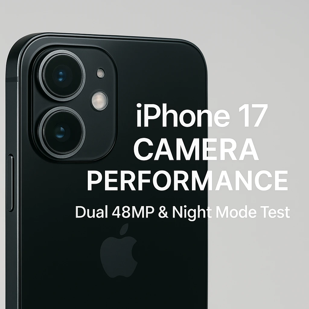 iPhone 17 Camera Performance – Dual 48MP & Night Mode Test