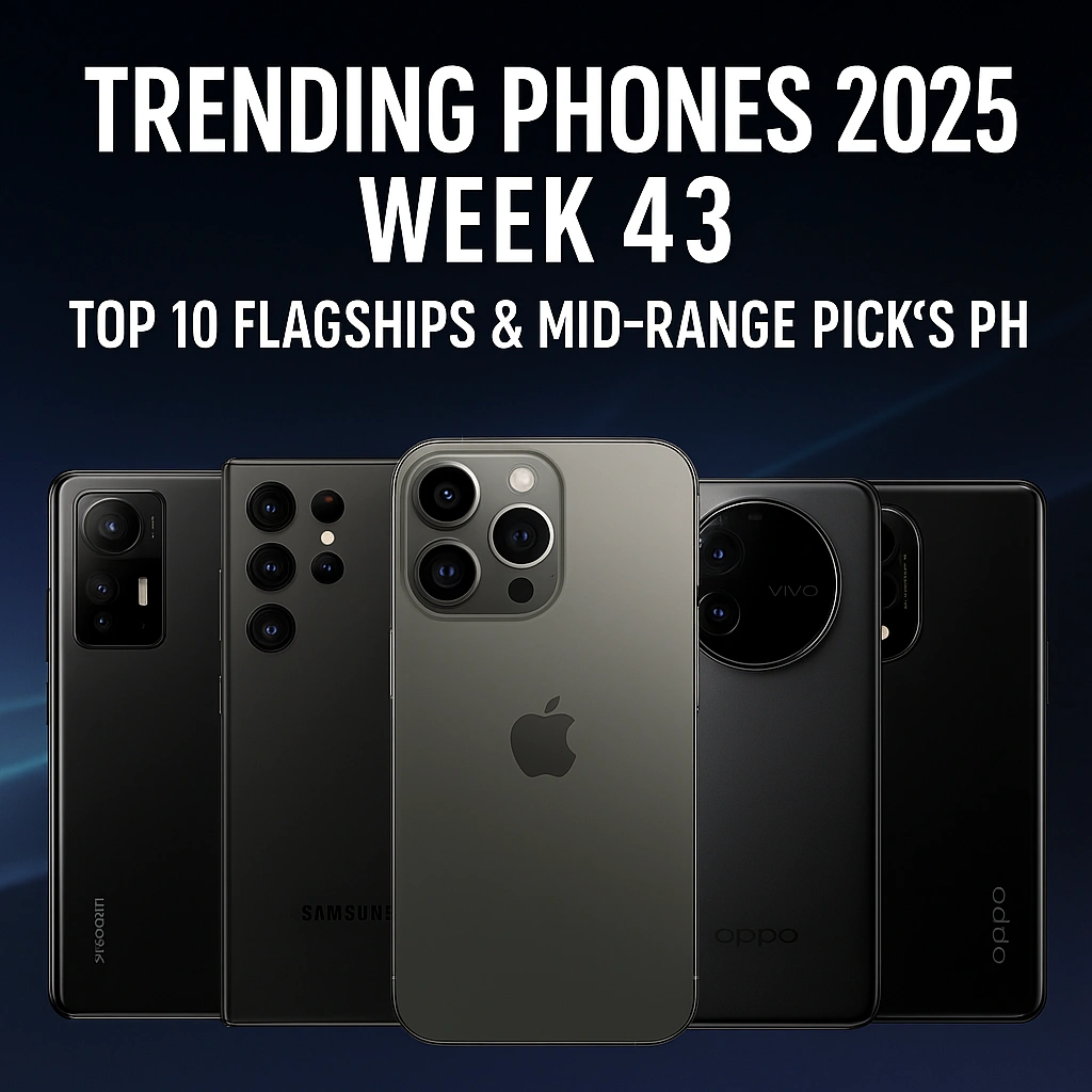 Trending Phones 2025 Week 43 – Top 10 Flagships & Mid-Range Picks PH