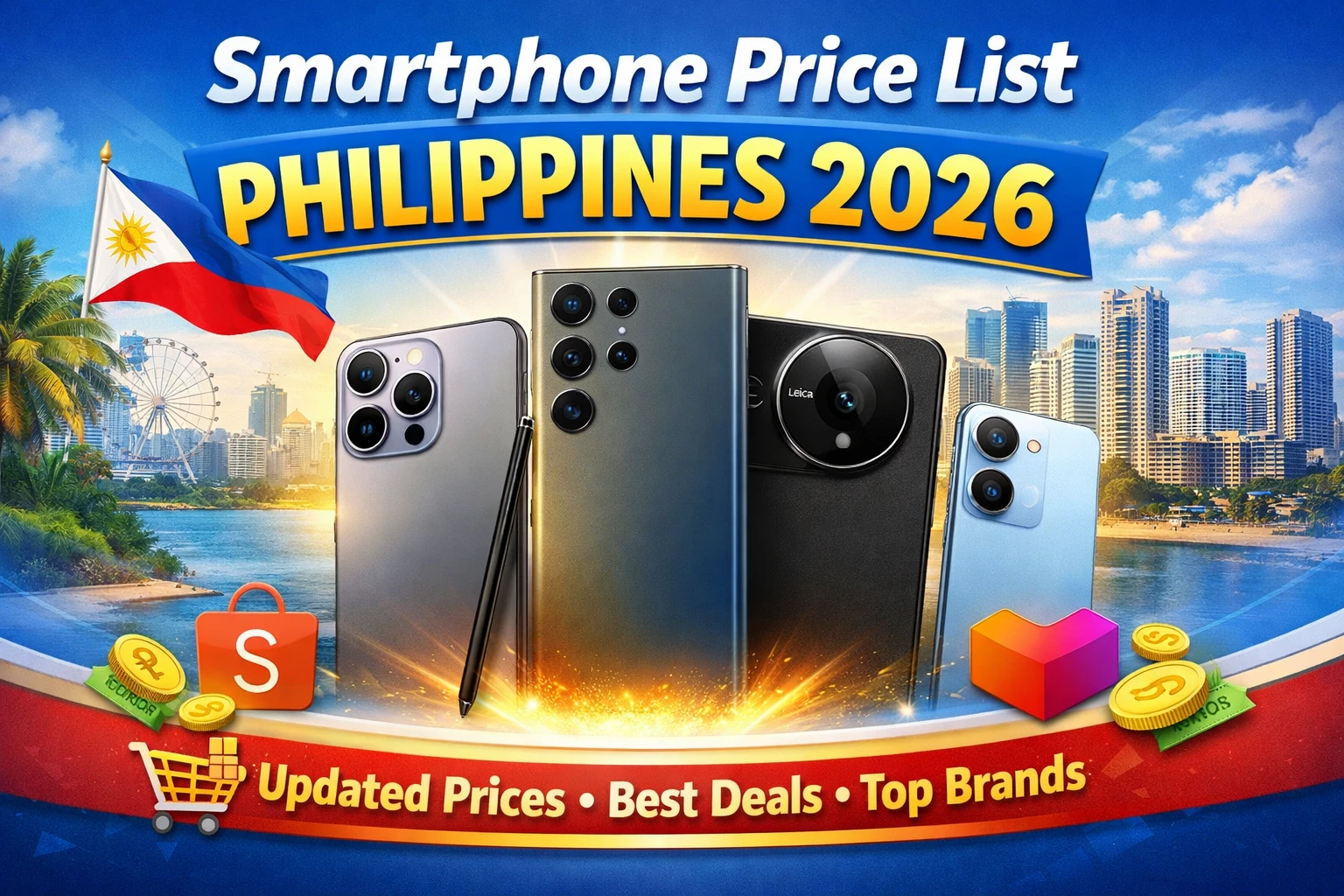 Smartphone Price List Philippines 2026: Official Prices & Live Deals