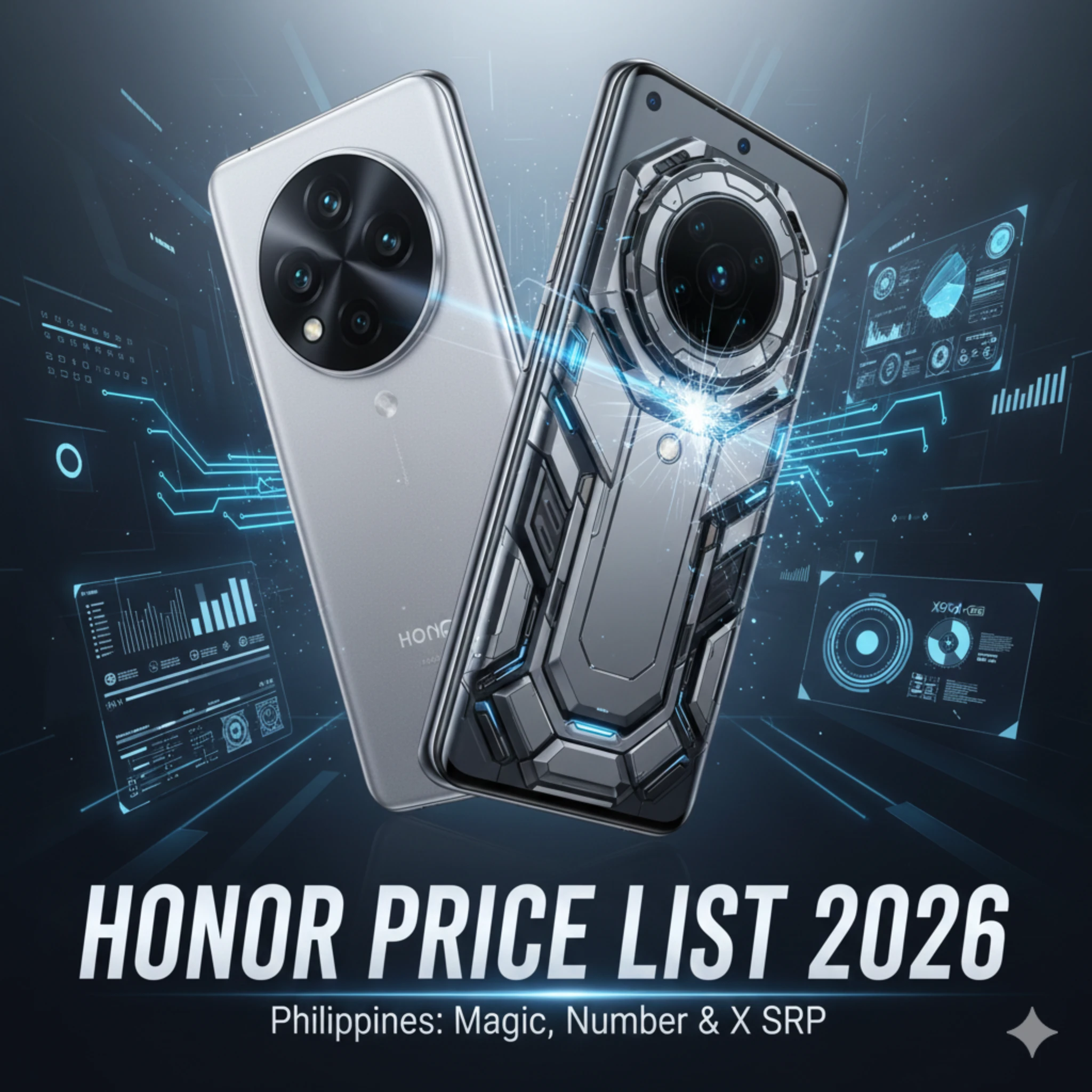 HONOR Price List 2026 Philippines: Magic, Number & X SRP